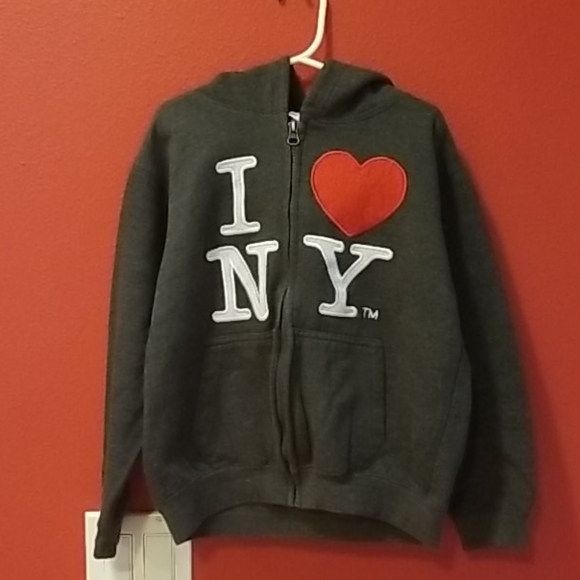 i heart new york | Jackets & Coats | Toddler I Heart Ny Zip Up Hoodie ...